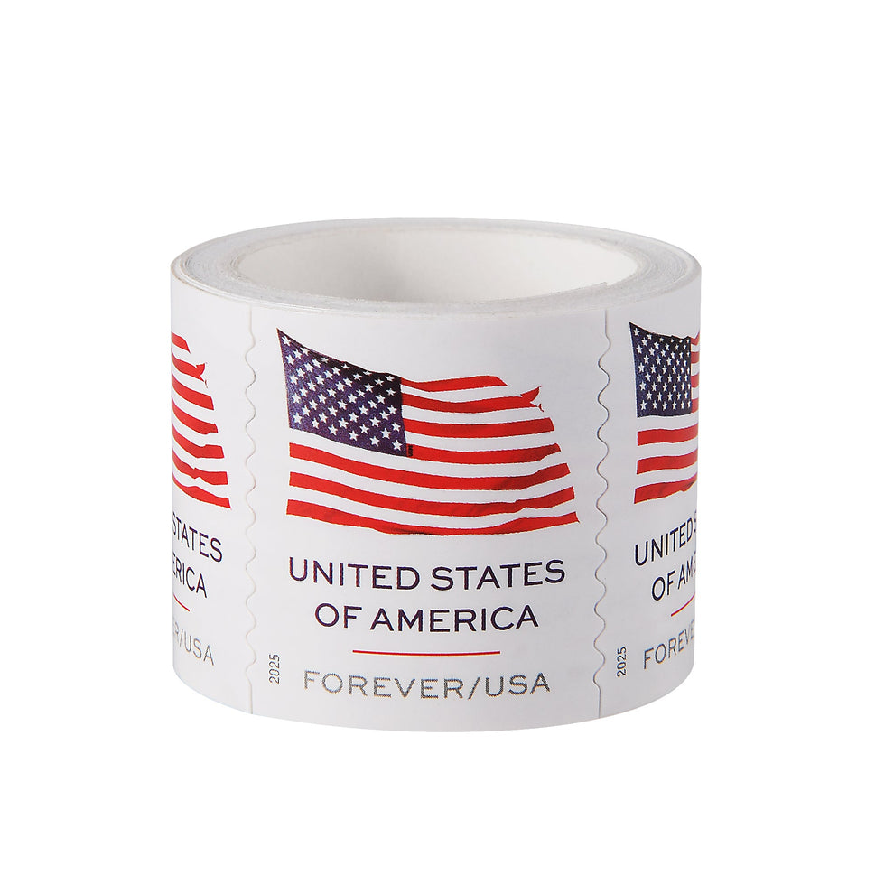 USPS 2025 US Flags Forever Postage Stamps – Stamps Online